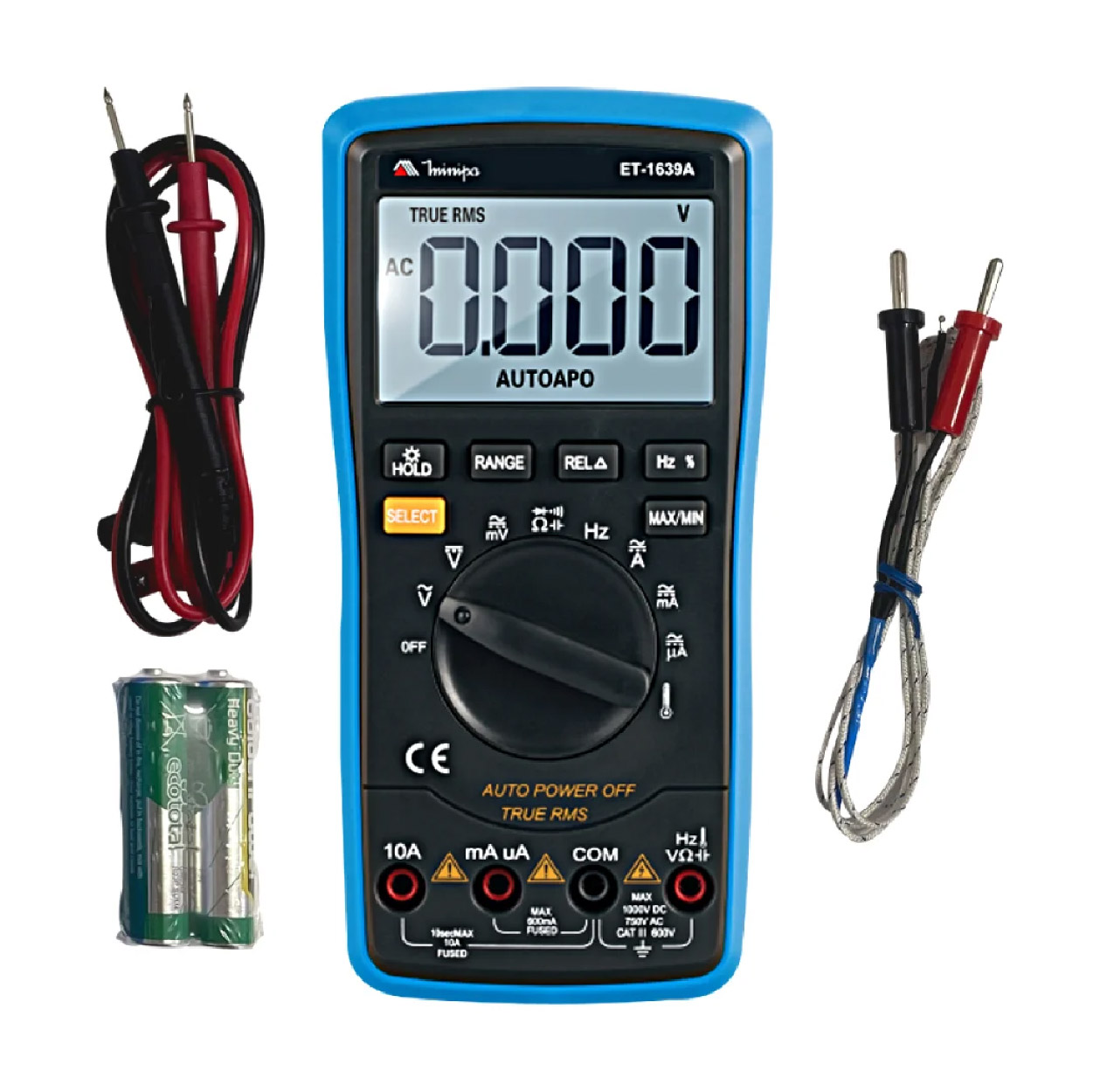 Multímetro Digital ET 1639A 750V - Tecnimetro